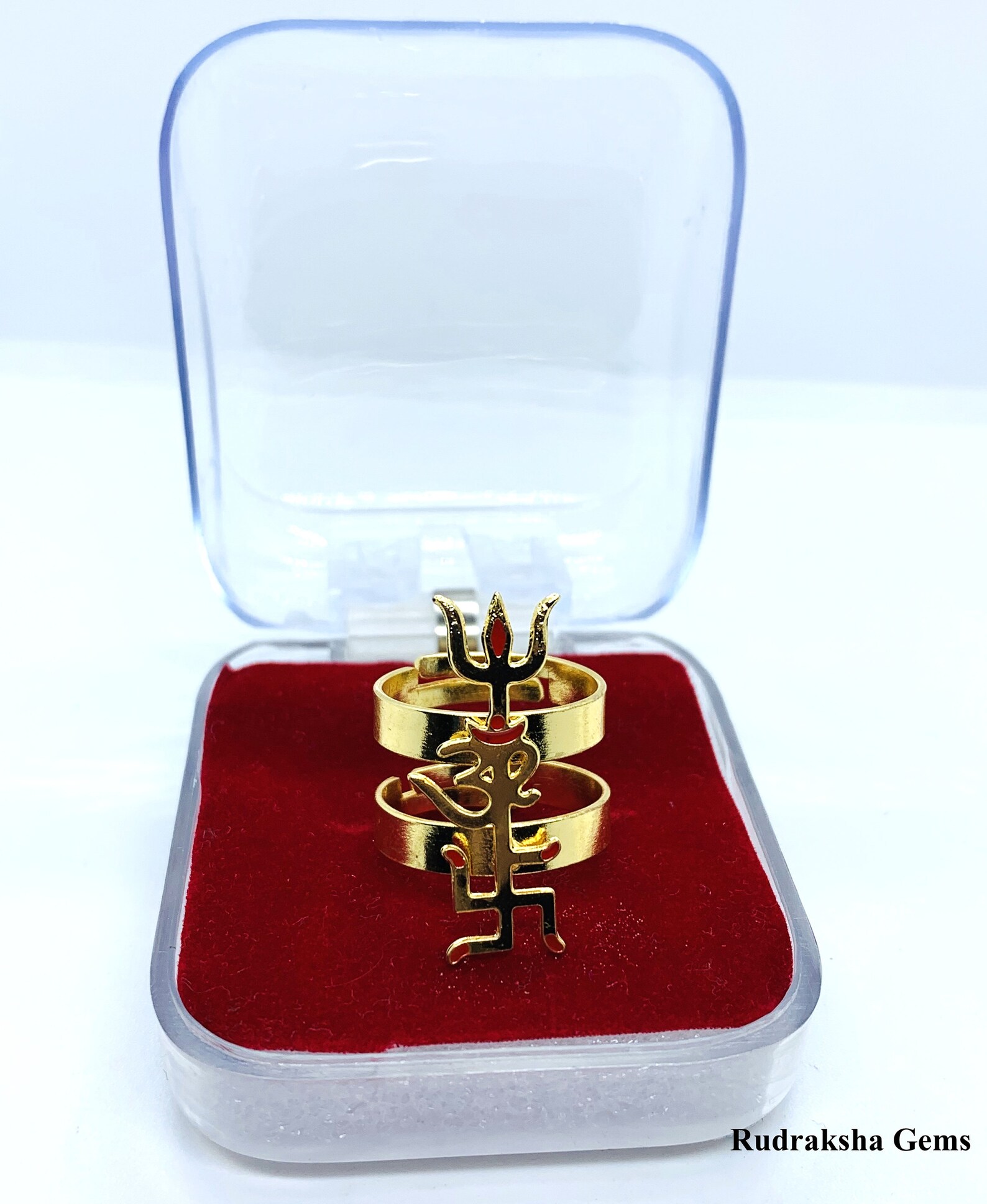 TRISHAKTI Ring Trishul Ring Bohemian Indian Ethnic Artisan - Etsy