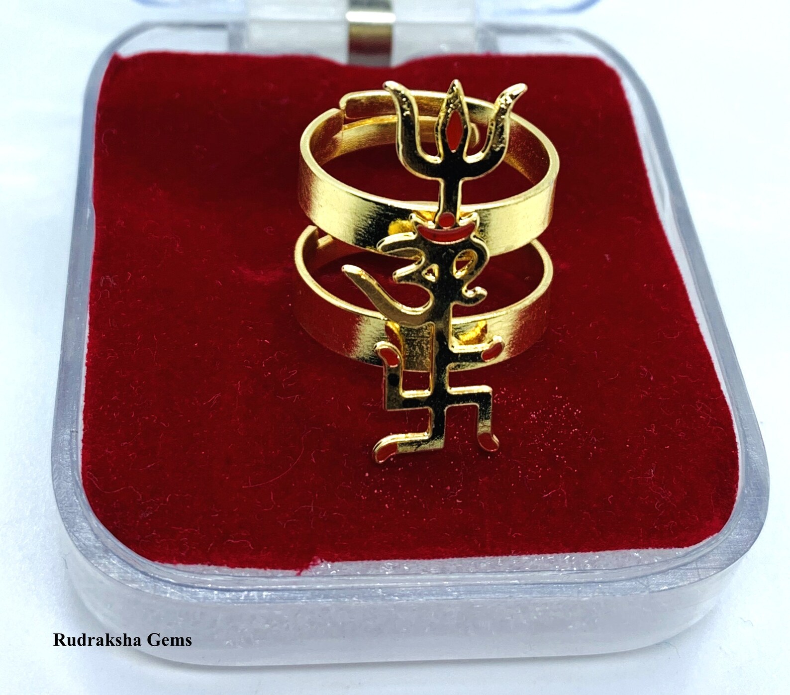 TRISHAKTI Ring Trishul Ring Bohemian Indian Ethnic Artisan - Etsy