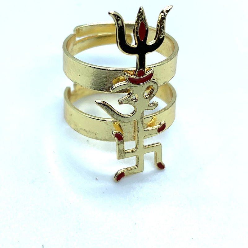 Swastik Ring - Etsy