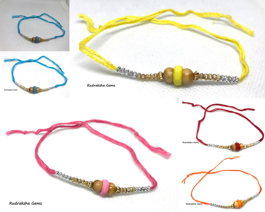 Fil Rakhi multicolore Festival hindou indien frère soeur fil raksha ...