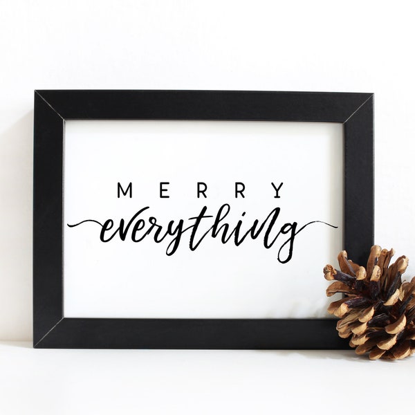Merry Everything - Etsy