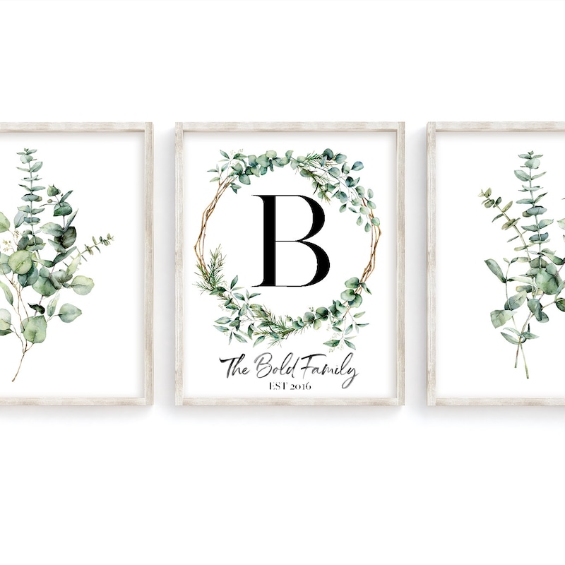 Last Name Wall Art - Etsy
