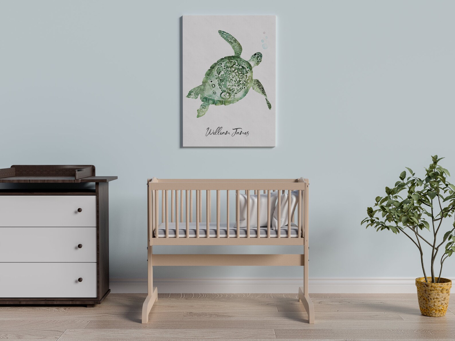 Custom Embryo Art Sea Turtle Wall Art Ocean Nursery Decor - Etsy