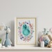 Rainbow Baby Gift Custom Embryo Art Embryo Painting Personalized IVF ...