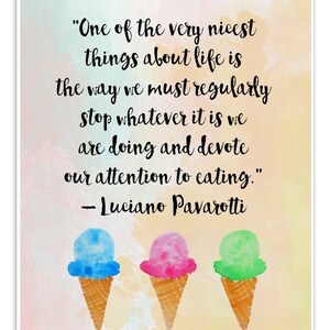 Kitchen Wall Decor Food Art Print Kitchen Quotes Colorful Wall Art ...