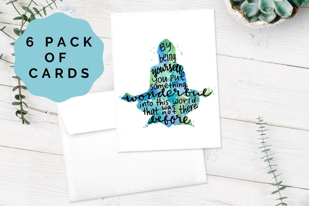 6 Bulk Greeting Cards for Friends - Friendship Greeting Card Art ...