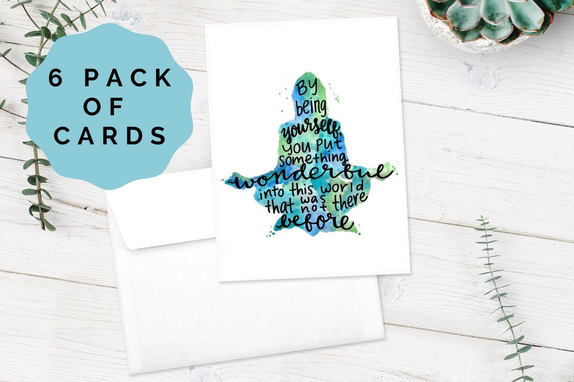 6 Bulk Greeting Cards for Friends Friendship Greeting Card - Etsy