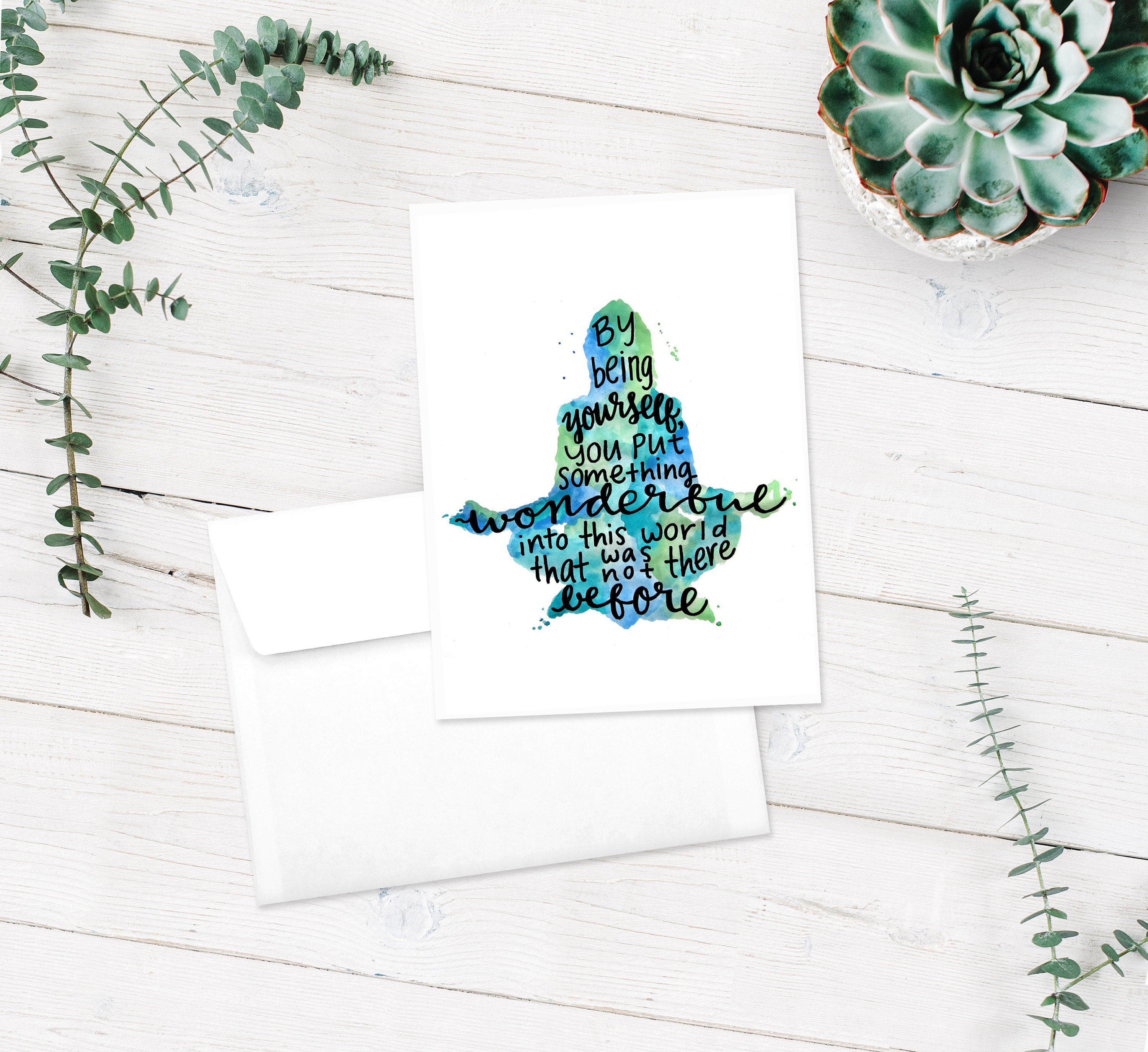 Cards for Friend Friendship Greeting Card Art Friendship - Etsy