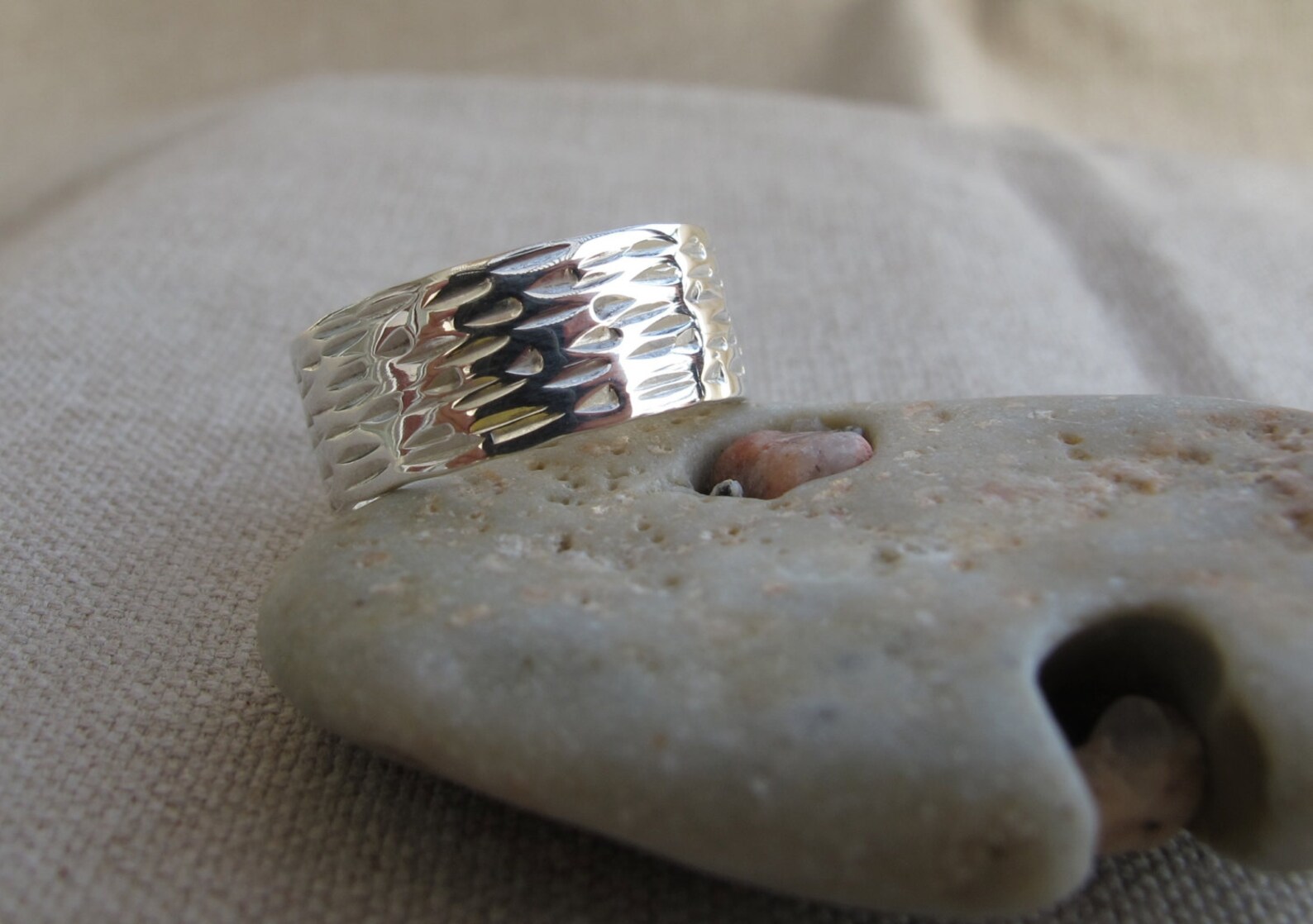 Petra Ring. Sterling Silver Ring Inspired by Petra Ruins. - Etsy