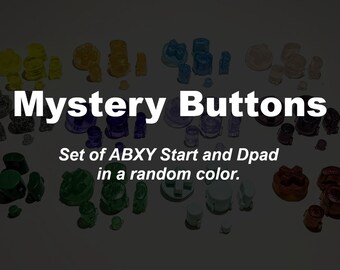 Crystal Blue Gamecube Controller Button Set - Etsy