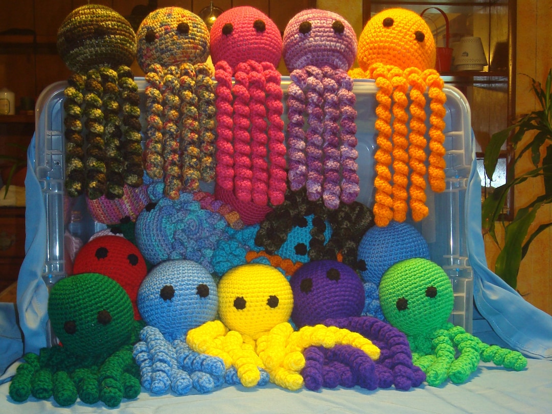 Otti, DIGITAL Pattern in Pdf Format, the Cute, Cuddly Stuffed Octopus ...