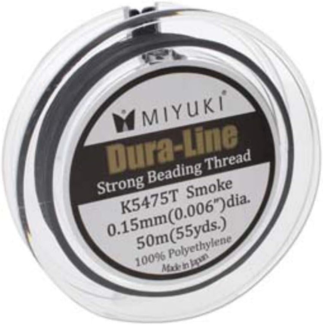 Miyuki DURA-LINE Beading Thread, 50mm Spool, 0.15mm(.006"diameter) - Etsy