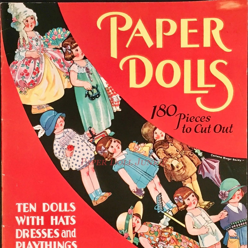 Paper Dolls Vintage - Etsy
