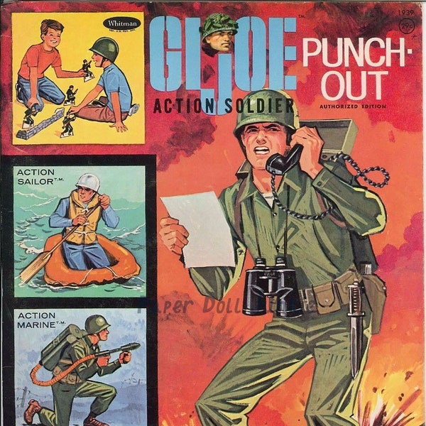 Punch Out Paper Doll - Etsy