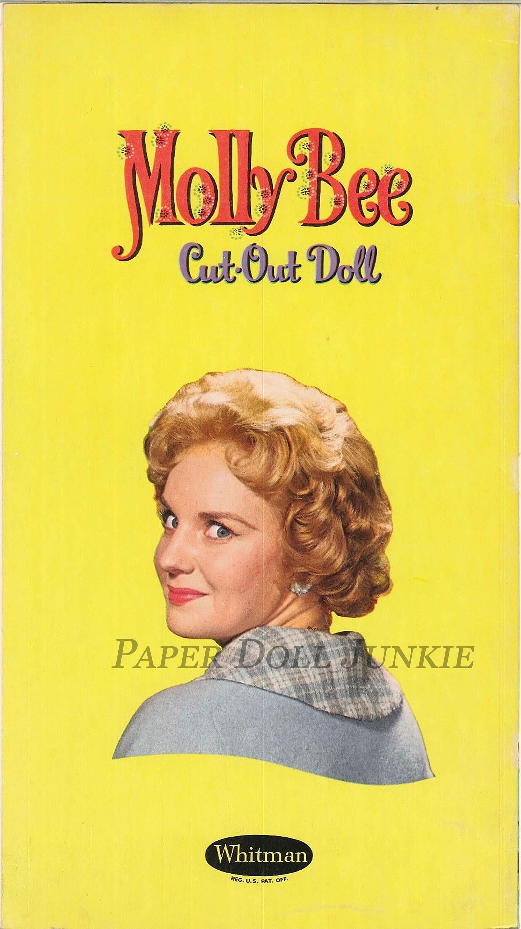 Molly Bee Vintage Paper Doll PDF Instant Digital Download 1962 - Etsy