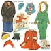 Little Mother Vintage Paper Dolls PDF Printable, JPEG, Children Clip ...