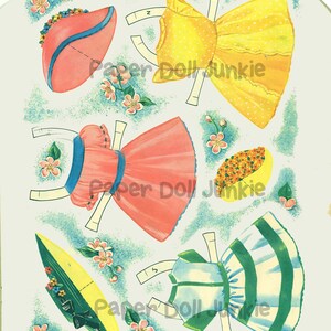 Vintage Paper Dolls Printable, Instant Download Hat Box Paper Dolls - Etsy