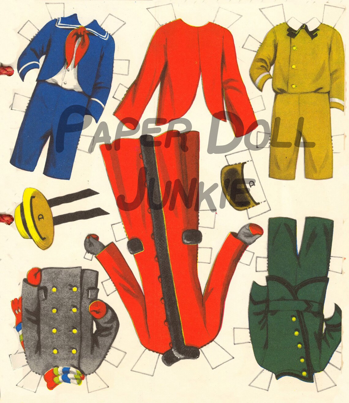 Five Little Peppers Paper Dolls Instant Download Printables - Etsy