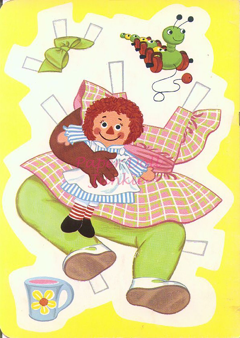 Vintage African American Paper Doll, Baby Sue 1969 Instant Download ...