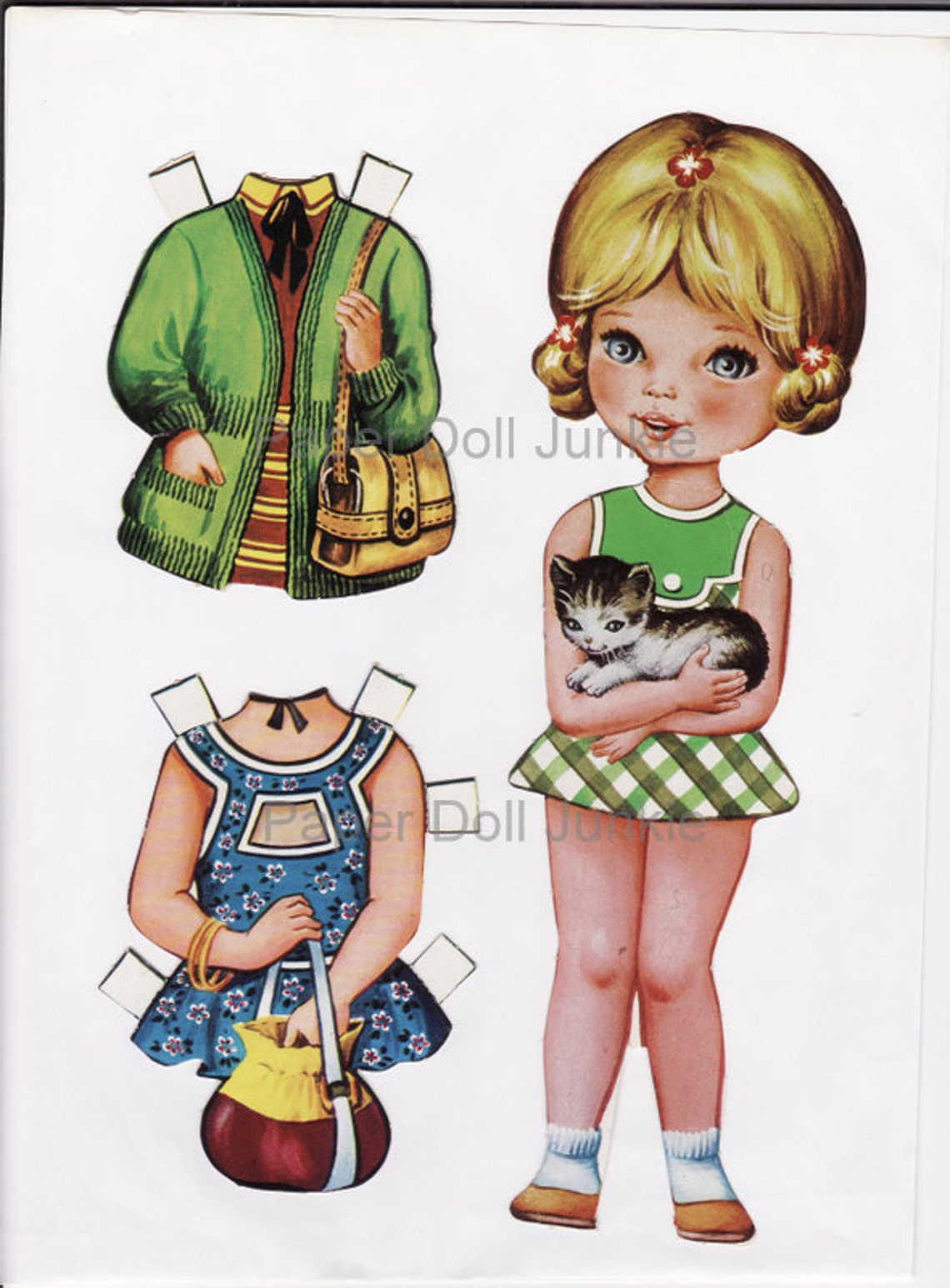 5 Page Instant Download Paper Dolls Set - Etsy