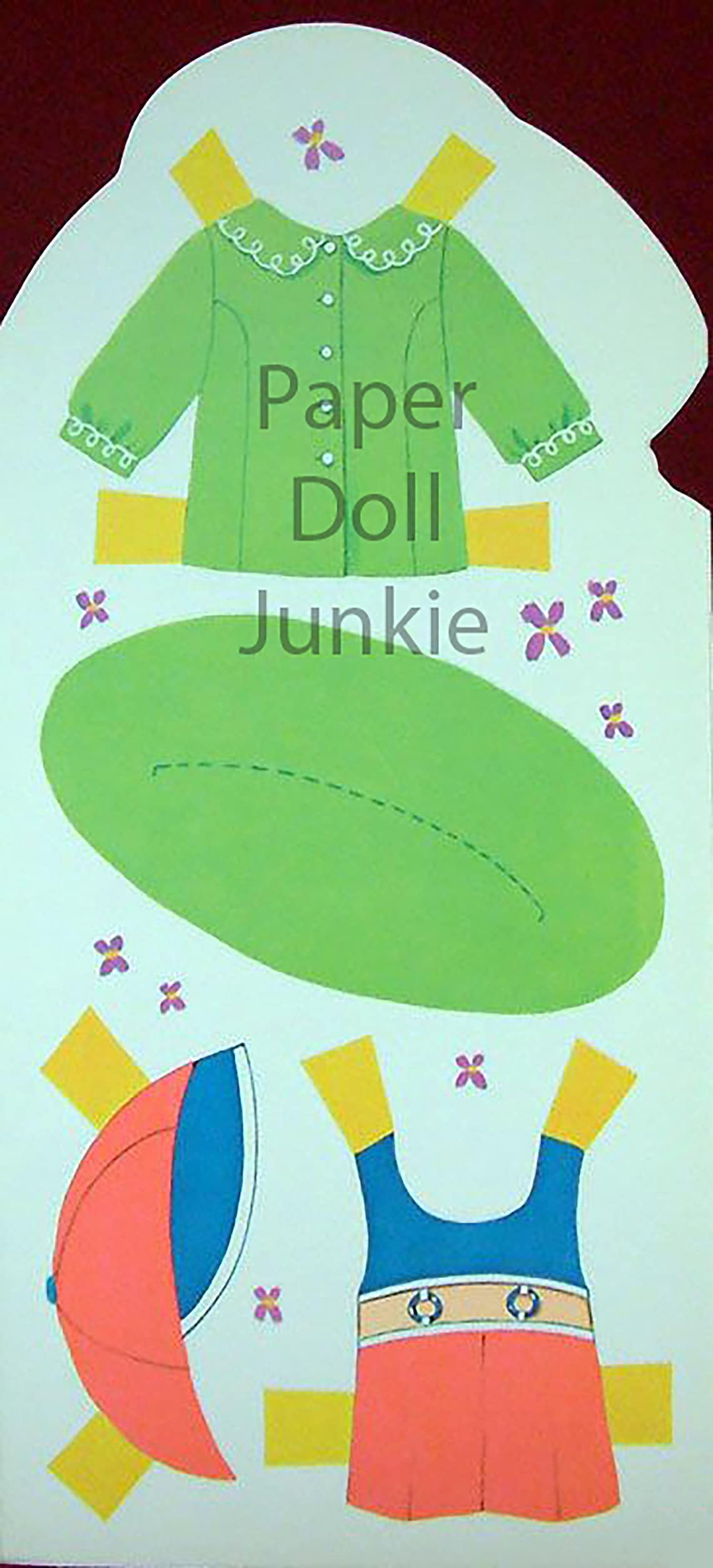 Vintage Paper Doll Printable Pretty Pat 1969 Retro Paper Doll PDF and ...