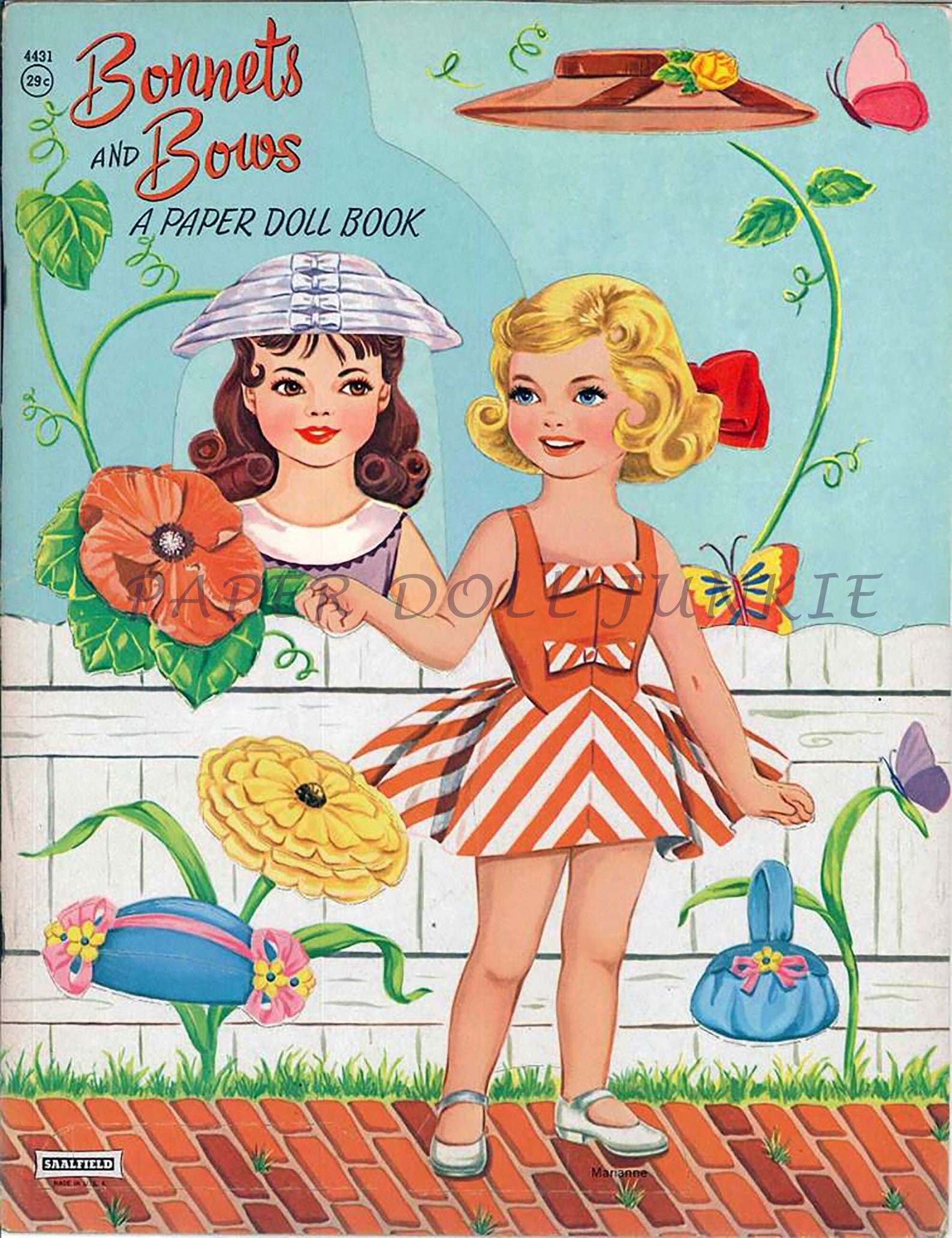 Paper Dolls Printable, Vintage Paper Dolls, Retro Paper Dolls, Little ...