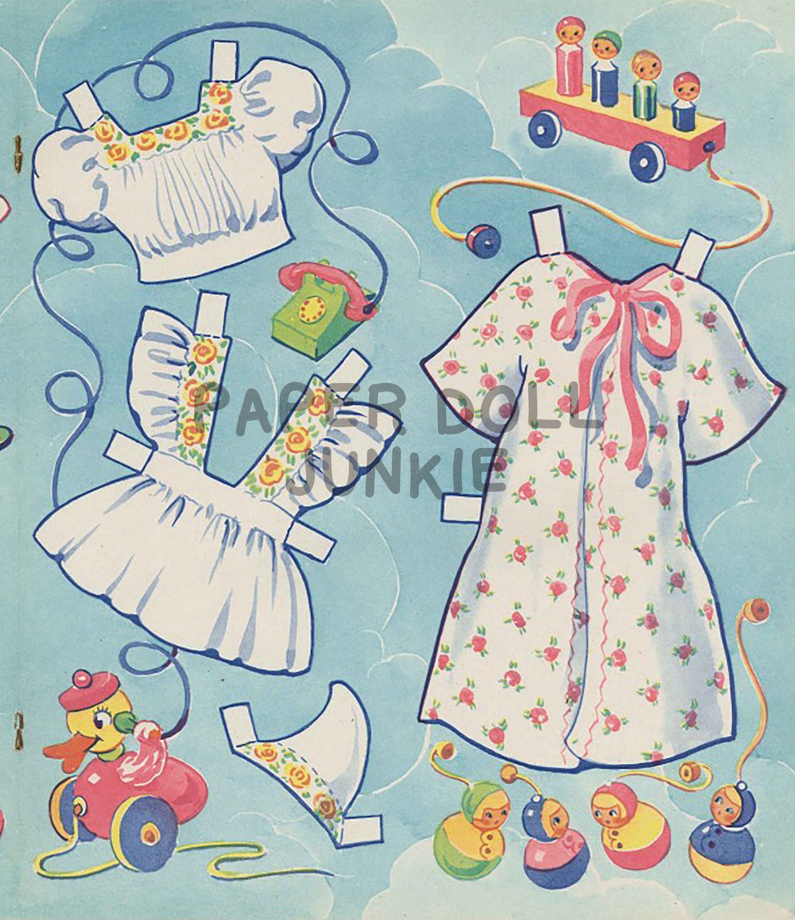 Vintage Paper Doll Dolly Baby Sparkle Plenty 1948 Printable Paper Doll ...