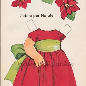Vintage Paper Doll, Italian Paper Doll Printable PDF JPG Lucia Gets ...