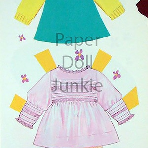 Vintage Pretty Pat Paper Doll Printable, 1969 Retro Clip Art (PDF ...