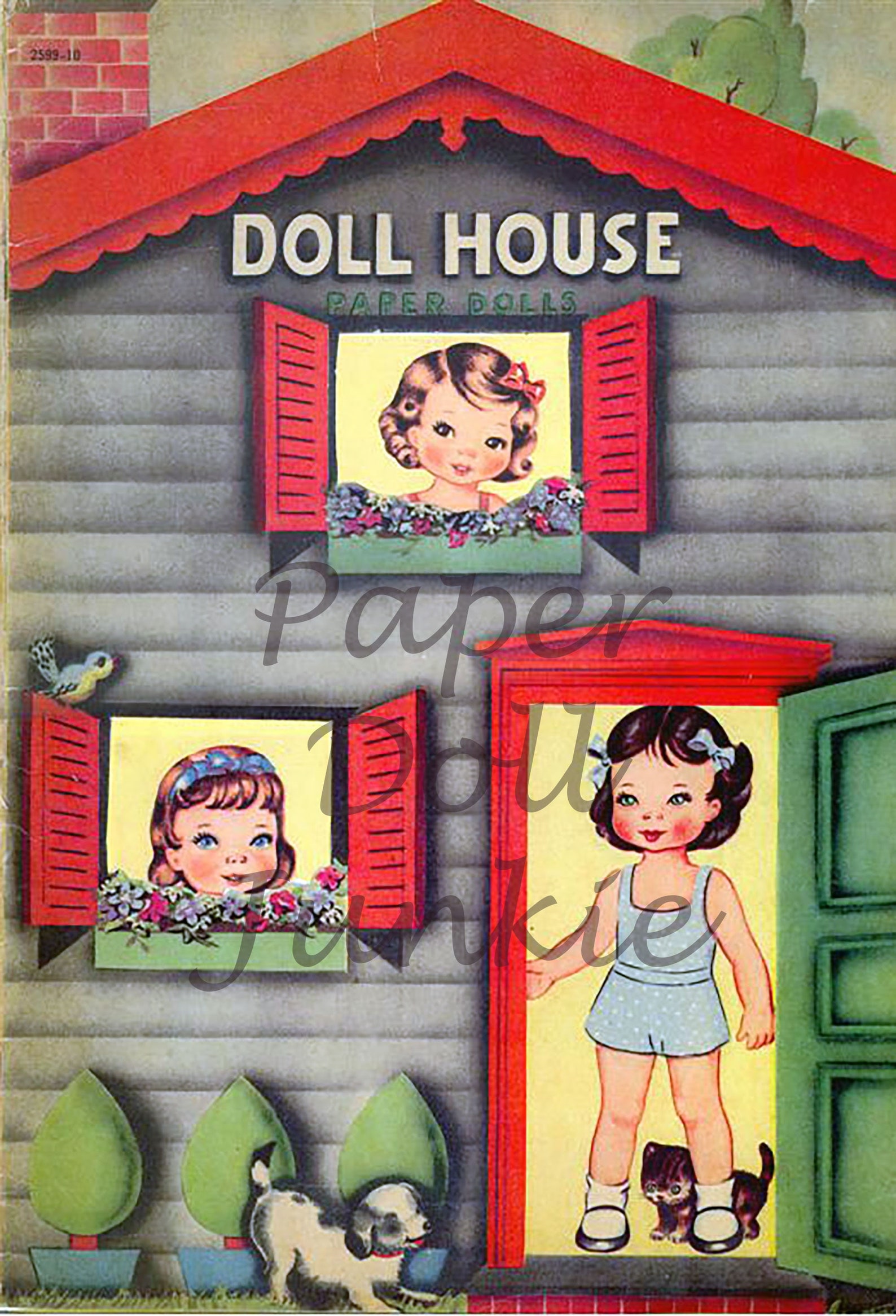 Vintage Paper Dolls Doll House Paper Dolls Instant Download - Etsy