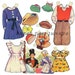 Little Mother Vintage Paper Dolls PDF Printable, JPEG, Children Clip ...
