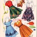 Junior Models 1957 Paper Dolls, Instant Download Paper Dolls, Printable ...