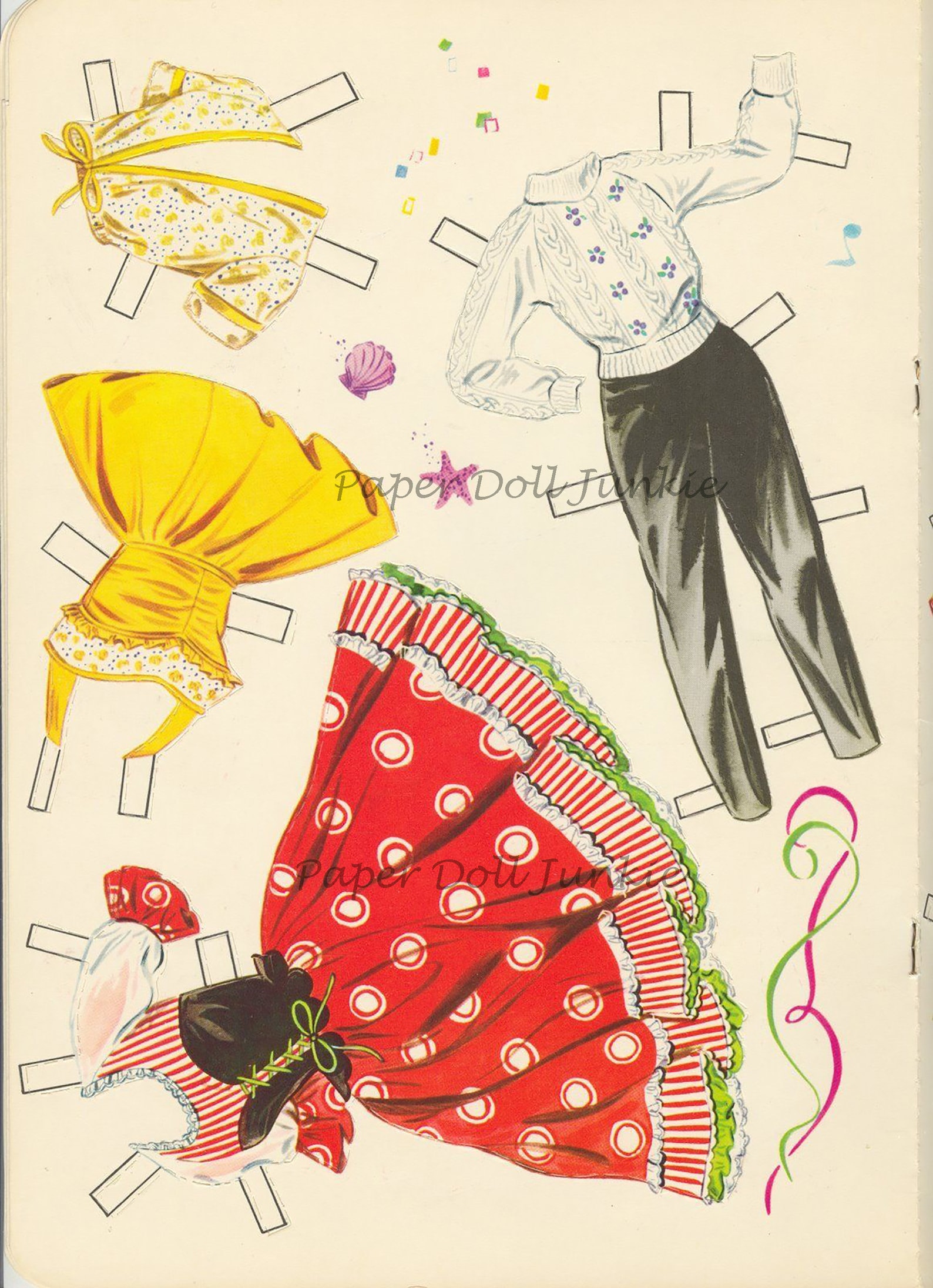 Mother and Daughter Paper Dolls, Vintage Paper Dolls Printables - Etsy