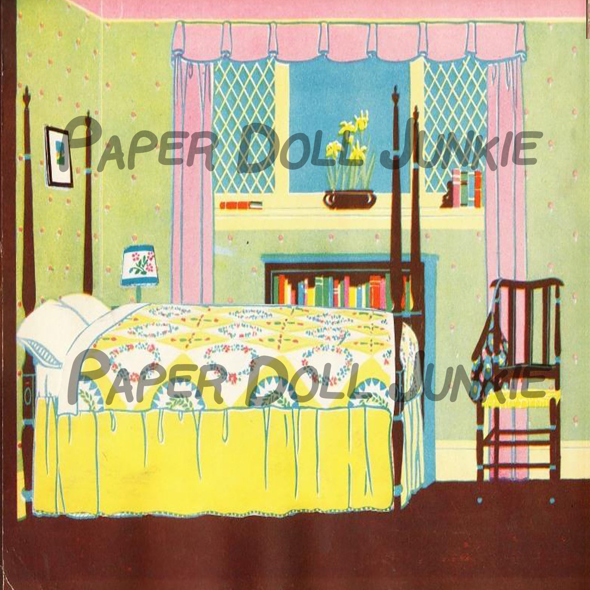 Printable Paper Doll House | Etsy Canada