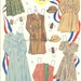 Vintage Paper Dolls 1943 Wacs and Wave, World War II Historical Paper ...