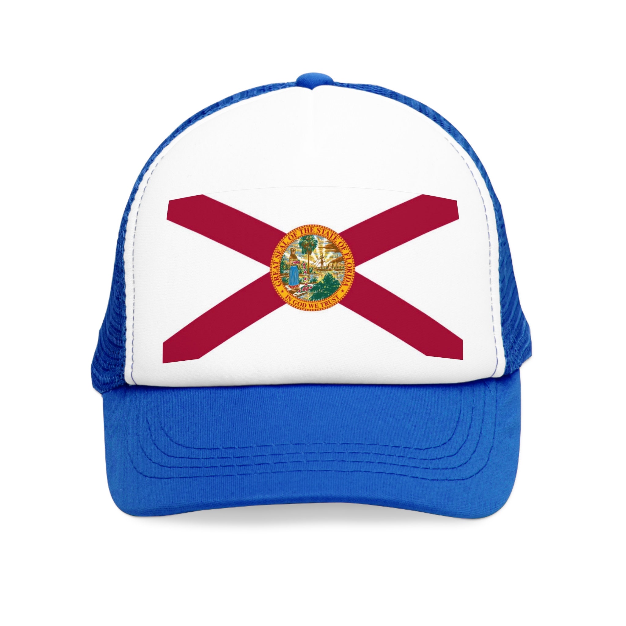 Florida State Huge Flag Mesh Hat - Etsy