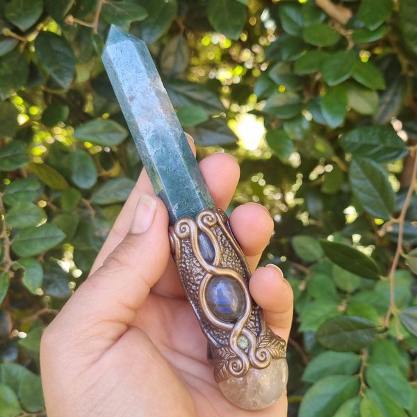 Crystal Wand - Etsy