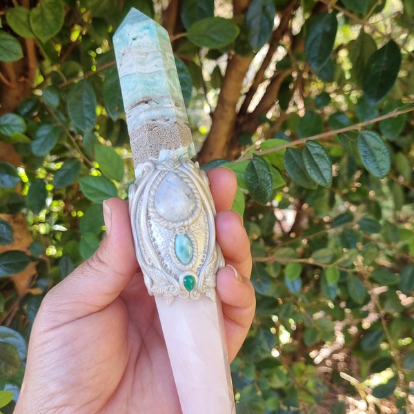 Crystal Wand - Etsy