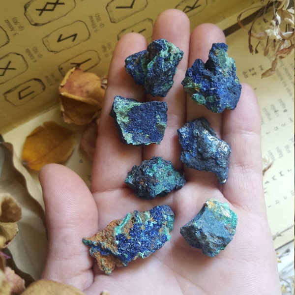 Raw Azurite - Etsy