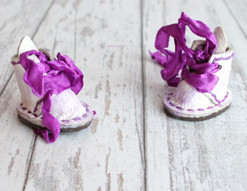 Leather Shoes Pattern for Cloth Doll Doll Booties | Etsy
