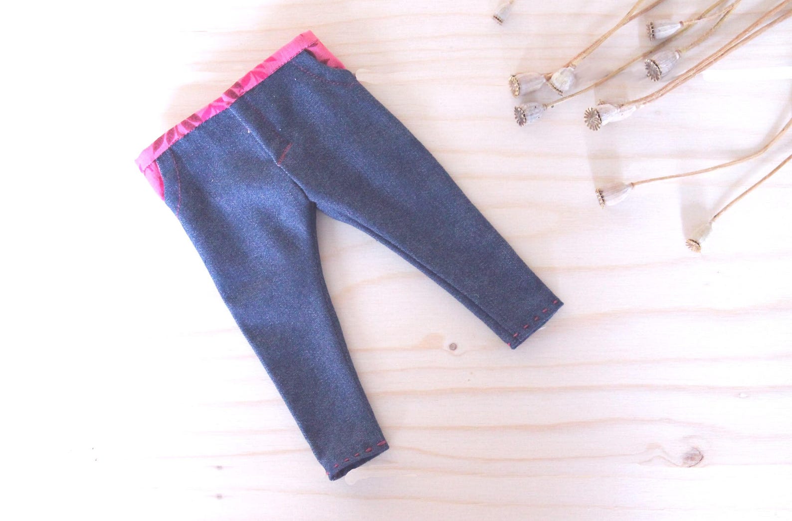 PDF Doll Clothes Pattern, Doll Jeans Tutorial, Tutorial Doll Clothes ...