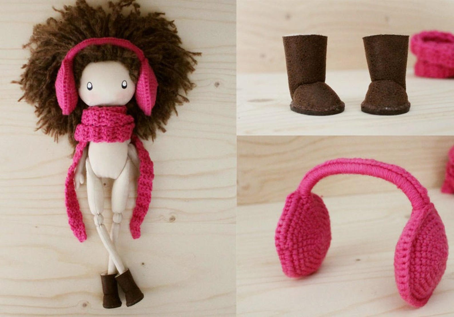 PDF Tutorial Boots Doll / Doll Booties 4cm/1.5 / Pattern | Etsy