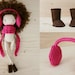 PDF Tutorial Boots Doll / Doll Booties 4cm/1.5" / Pattern Shoes Doll ...