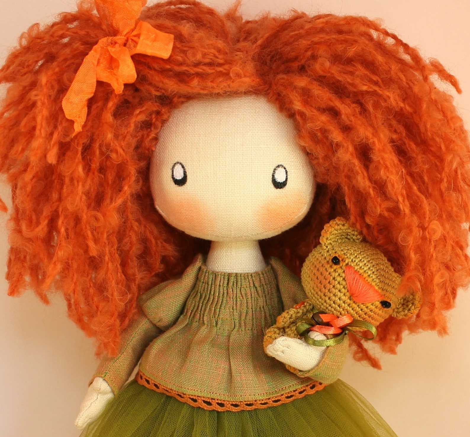 How to Make Doll Hair, Rag Doll Hair Yarn Making, Make Your Own Doll ...