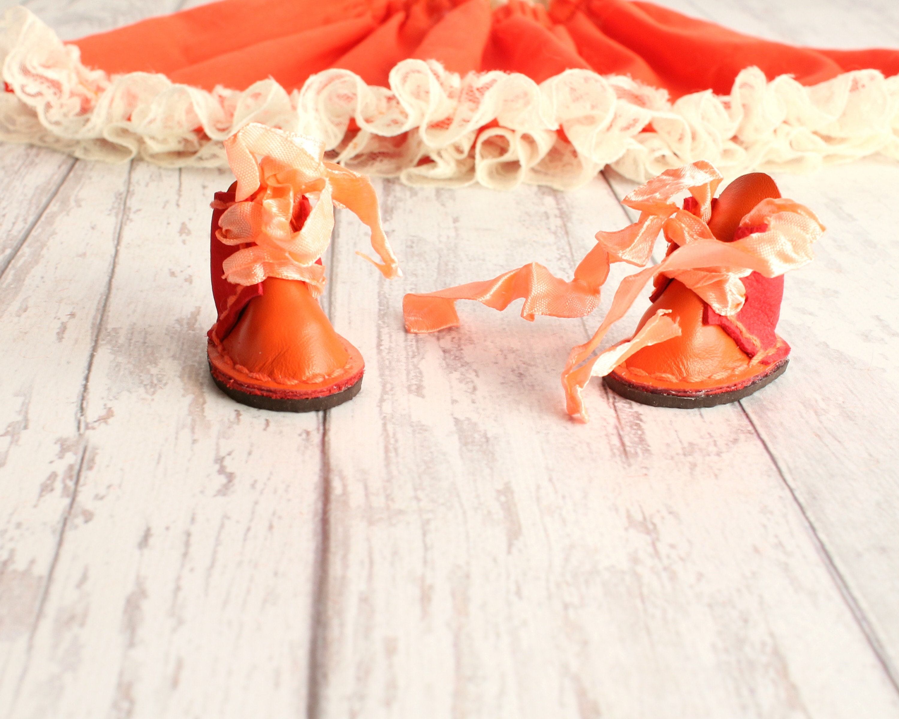 Leather Shoes Pattern for Cloth Doll Doll Booties | Etsy