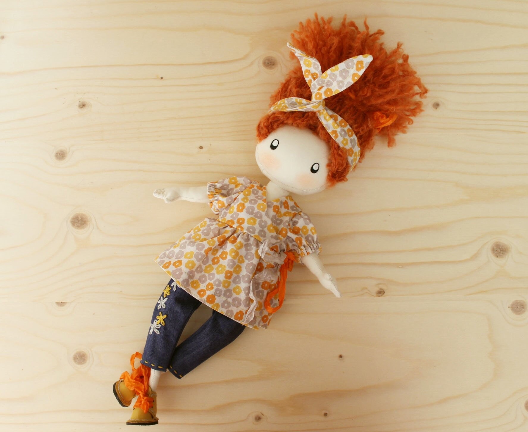 How to Make Doll Hair, Rag Doll Hair Yarn Making, Make Your Own Doll ...