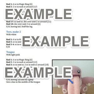 Lickitung Pokémon Crochet Pattern - Etsy