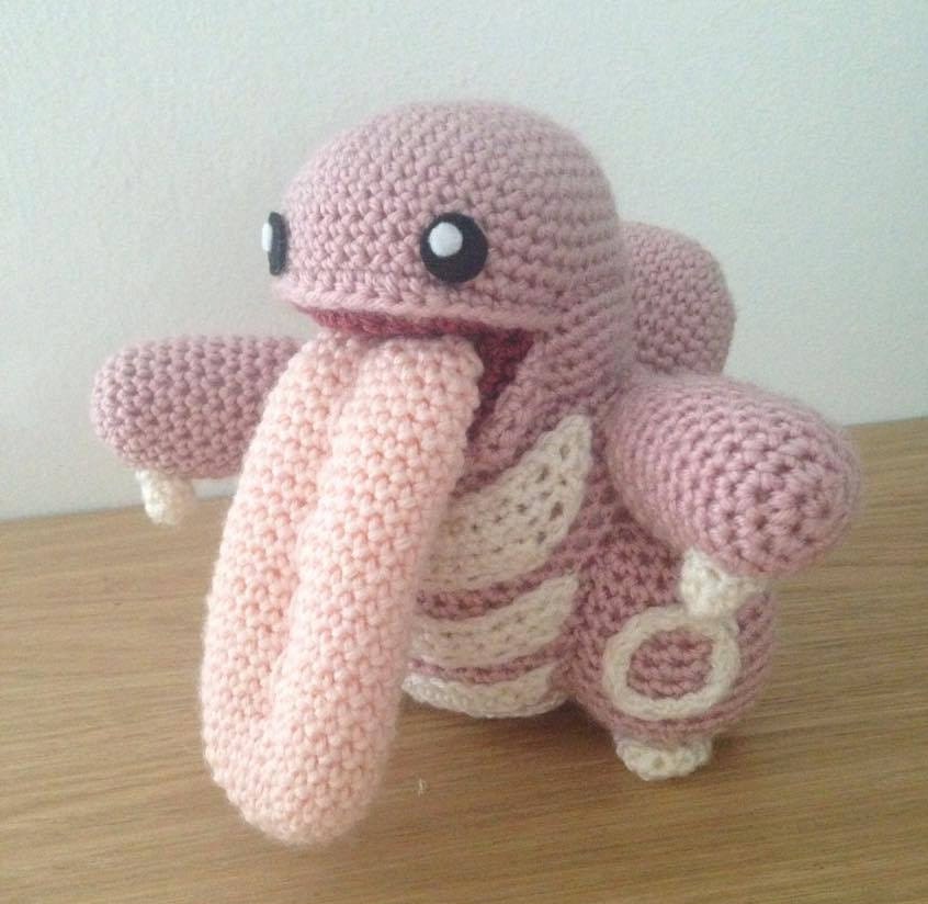 Lickitung Pokémon Crochet Pattern - Etsy