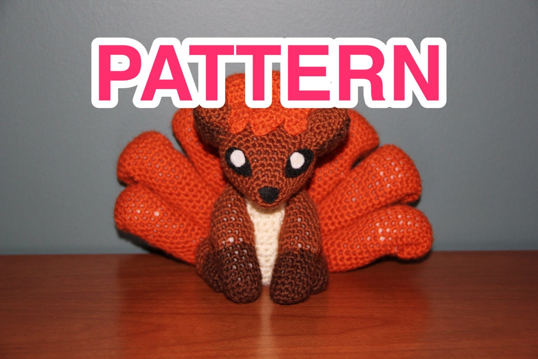 Cute Vulpix Pokémon Crochet Pattern - Etsy