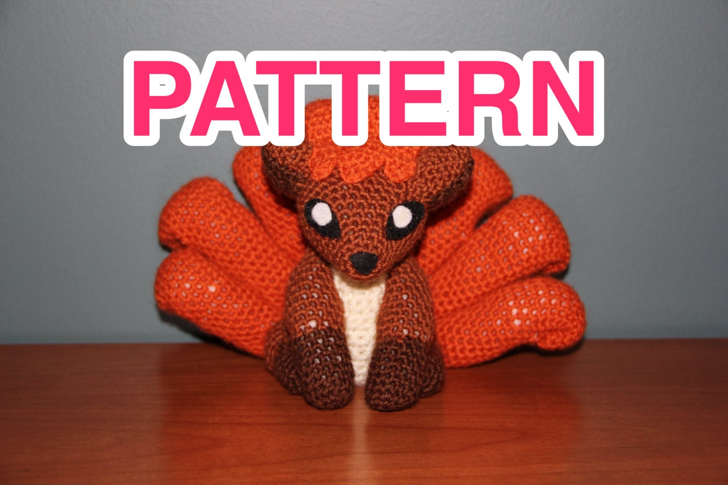Cute Vulpix Pokémon Crochet Pattern - Etsy